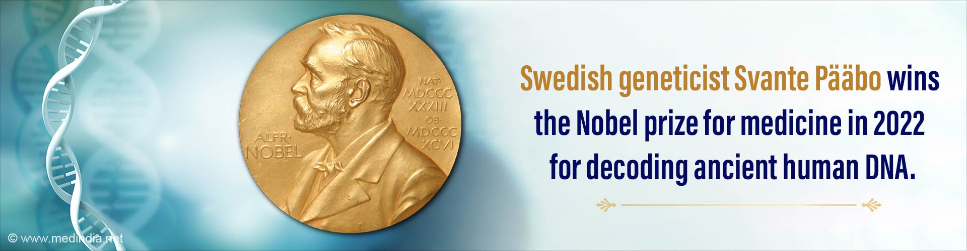 Nobel Prize for the Discovery of the Evolution of the Human Race