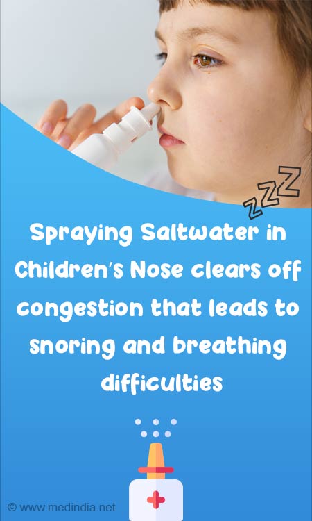 Worried About Snoring in Children Try New Nasal Spray